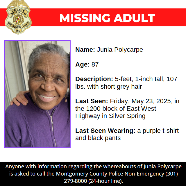 Concern for Missing Eighty-Seven-Year-Old - MocoFeed - MOCO Feed
